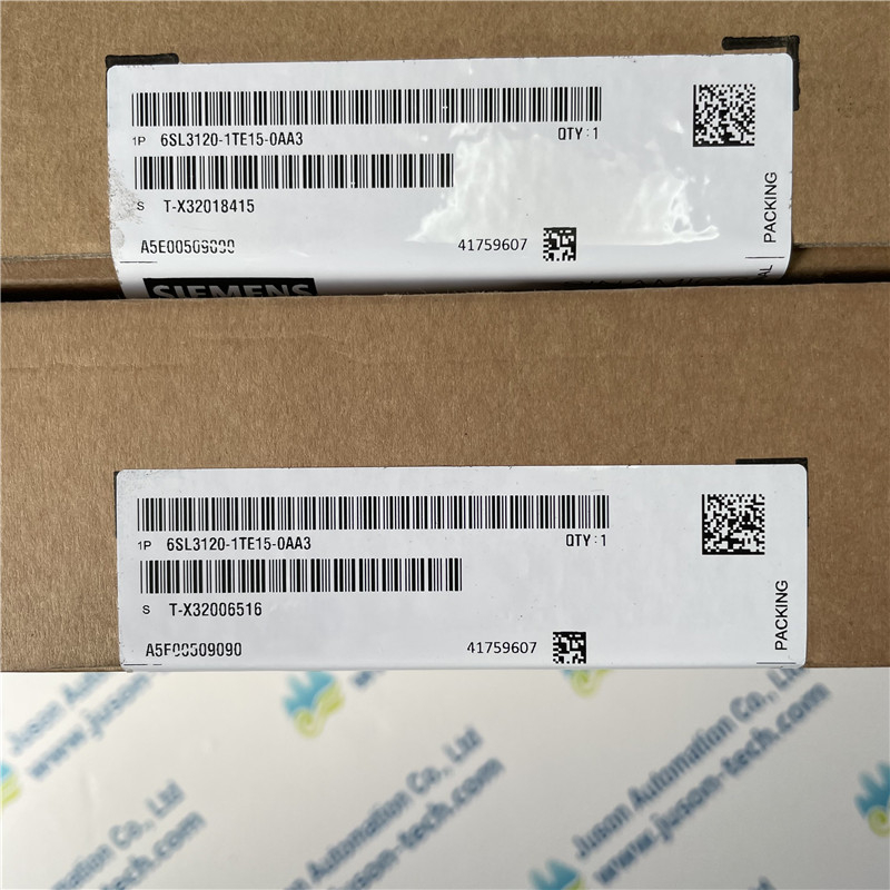 SIEMENS inverter module 6SL3120-1TE15-0AA3 SINAMICS S120 Single Motor ...