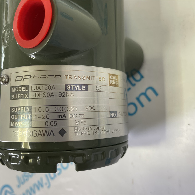 YOKOGAWA Pressure Transmitter EJA120A-DES0A-92NA - Buy YOKOGAWA ...