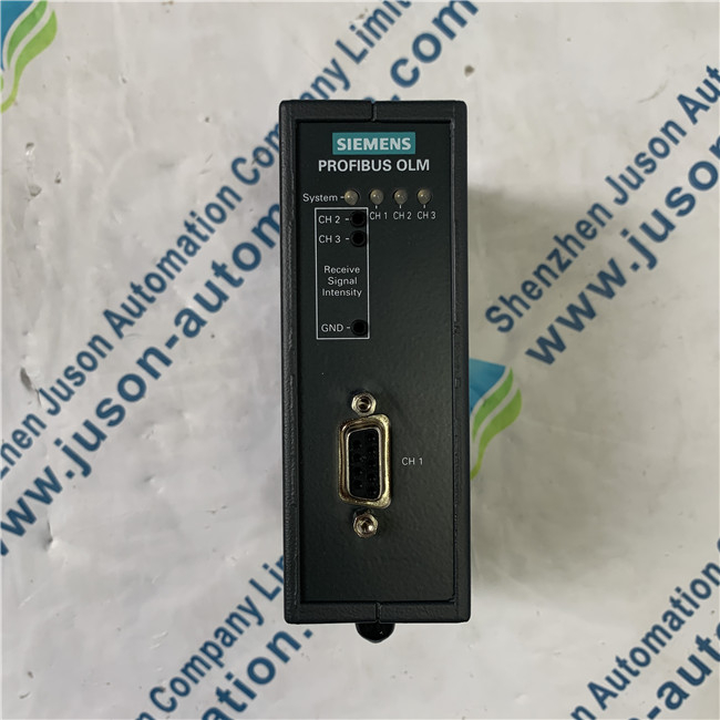 SIEMENS 6GK1502-3CB10 PROFIBUS OLM/G12 V3.1 Optical Link module with 1 ...