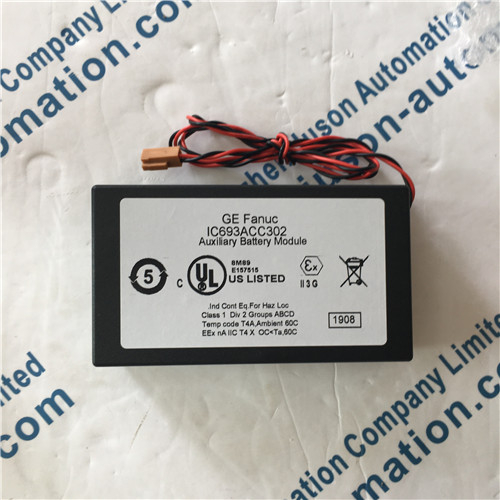 GE PLC auxiliary battery module IC693ACC302 - Buy GE PLC auxiliary ...
