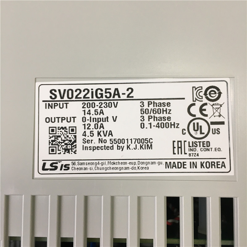 LS inverter SV022IG5A-2 - Buy LS inverter, inverter SV022IG5A-2, SV022IG5A-2 Product on Shenzhen ...