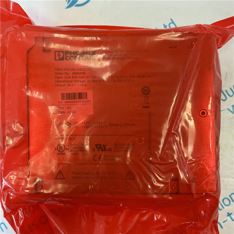 Phoenix Switching Mode Power Supply TRIO-PS 3AC 24DC 10 2866459 - Buy ...