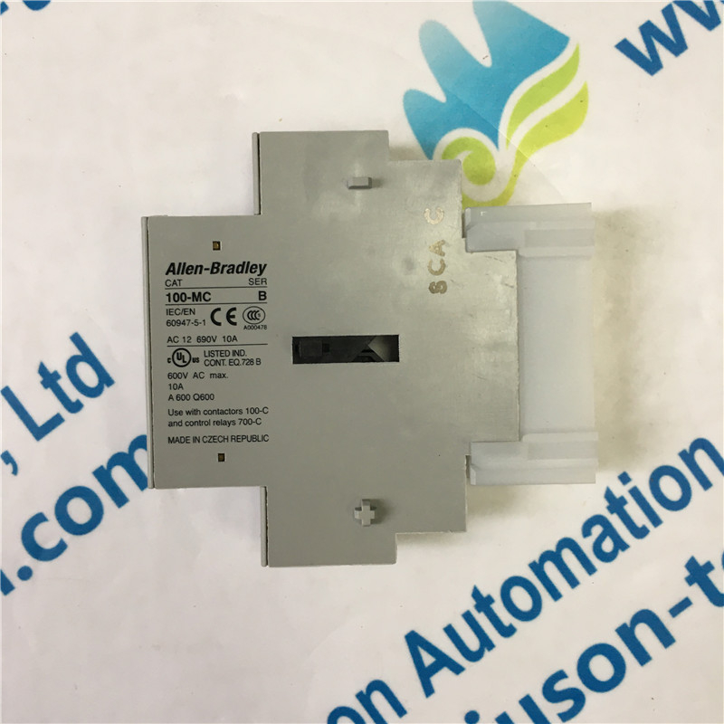 Allen Bradley Contactor Mechanical Interlock 100-MCA02 - Buy Allen ...