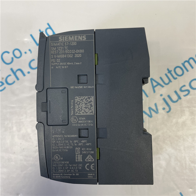 SIEMENS analog input module 6ES7231-5QD32-0XB0 SIMATIC S7-1200, Analog ...