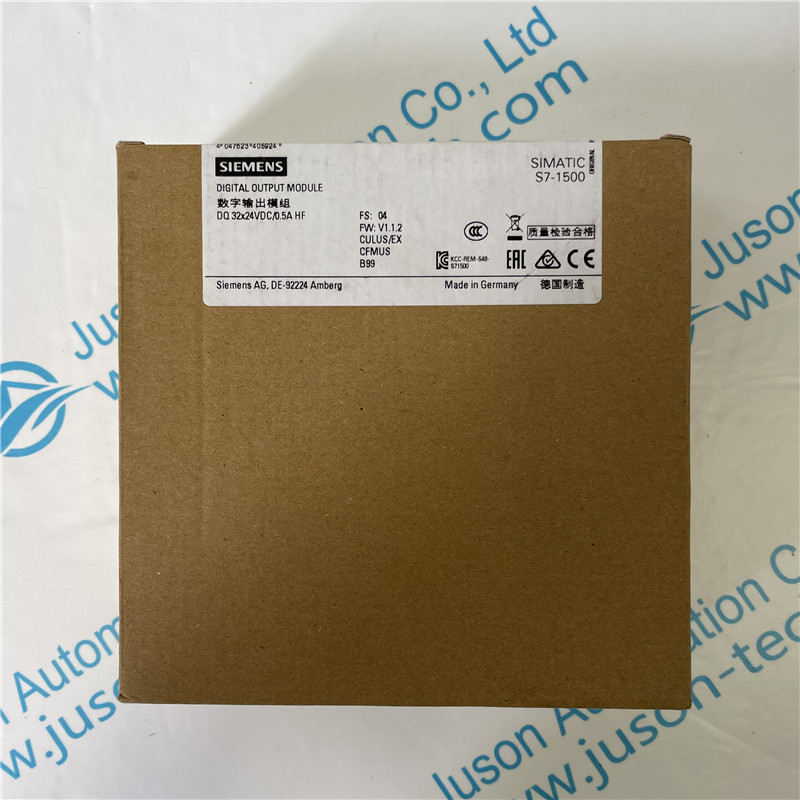 SIEMENS digital output module 6ES7522-1BL01-0AB0 SIMATIC S7-1500 ...