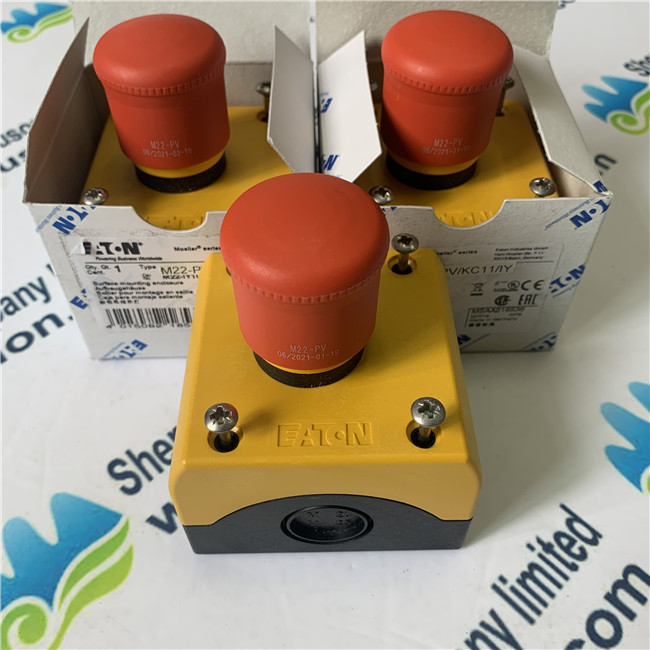 EATON Emergency stop button with box M22-PV-KC11-IY - Buy EATON ...