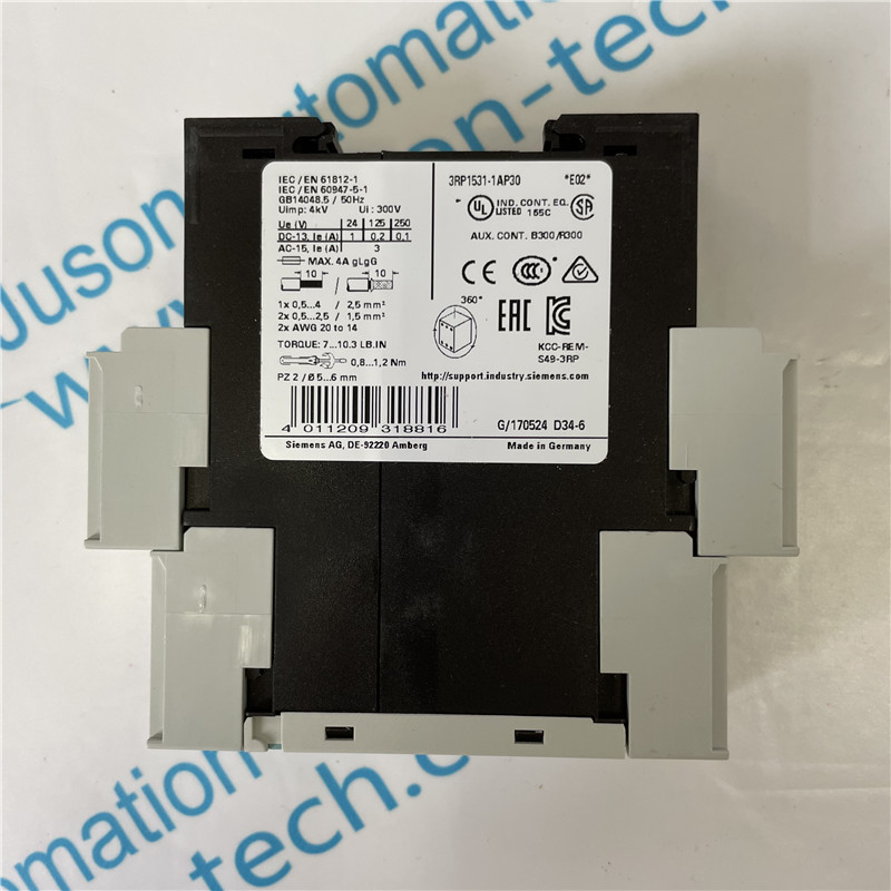 SIEMENS time relay 3RP1531-1AP30 Timing relay delay 1 change-over ...