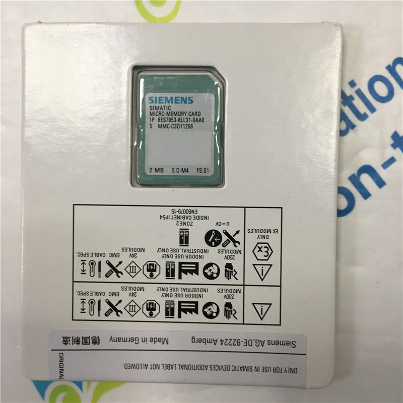 Siemens PLC memory card 6ES7953-8LL31-0AA0 SIMATIC S7, Micro Memory ...